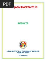 JEE Advanced Marks Vs Rank 2022 - Detailed Analys | PDF