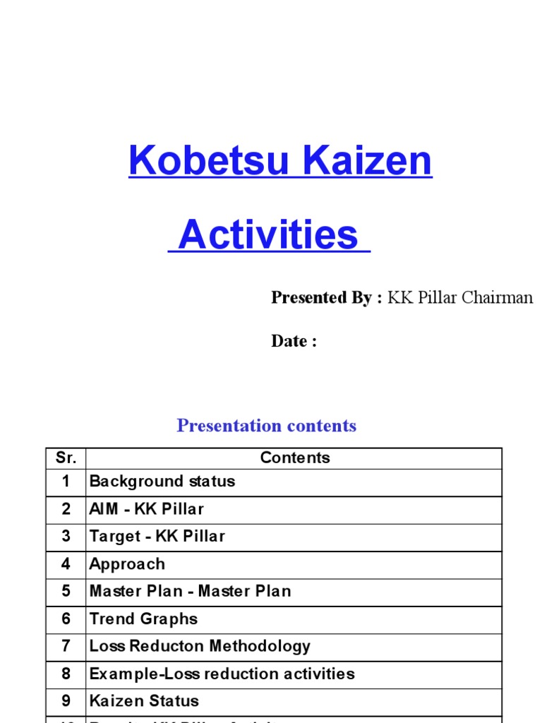 5 KK Pillar | PDF | Electric Energy Consumption | Manufactured Goods