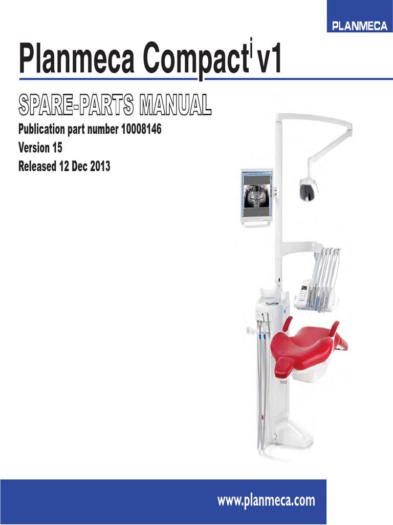 Planmeca Compact 1 Parts Manual | PDF | Washer (Hardware) | Electrical ...
