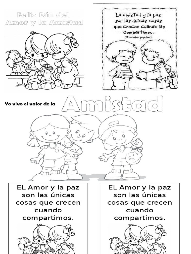 Amor Y Amistad Pdf