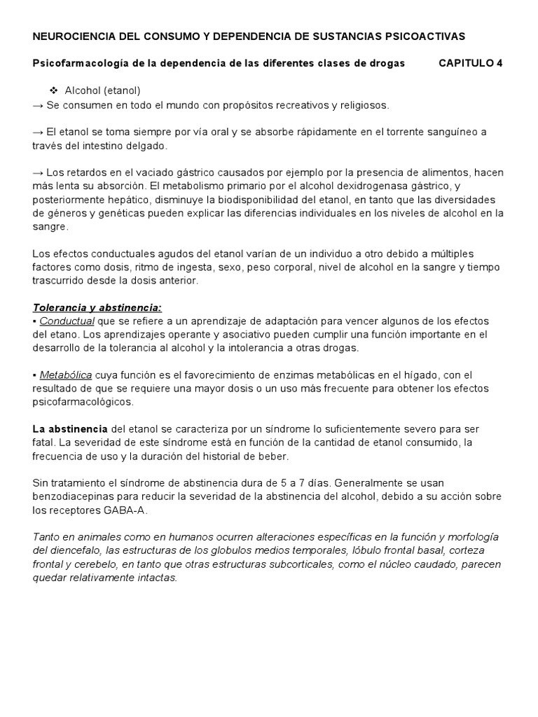 Neurociencia Del Consumo y Dependencia de Sustancias Psicoactivas | PDF | Mdma | Despachador de ...