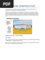BLOCK WORK Method Statement | PDF | Building | Mortar (Masonry)
