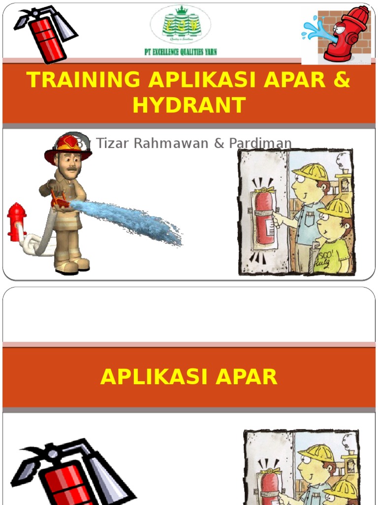 Training APAR and Hydrant | PDF