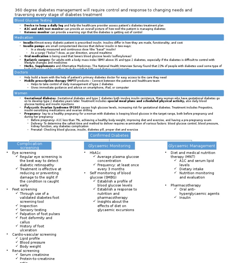 Diabetes Management | PDF | Diabetes Management | Diabetes Mellitus