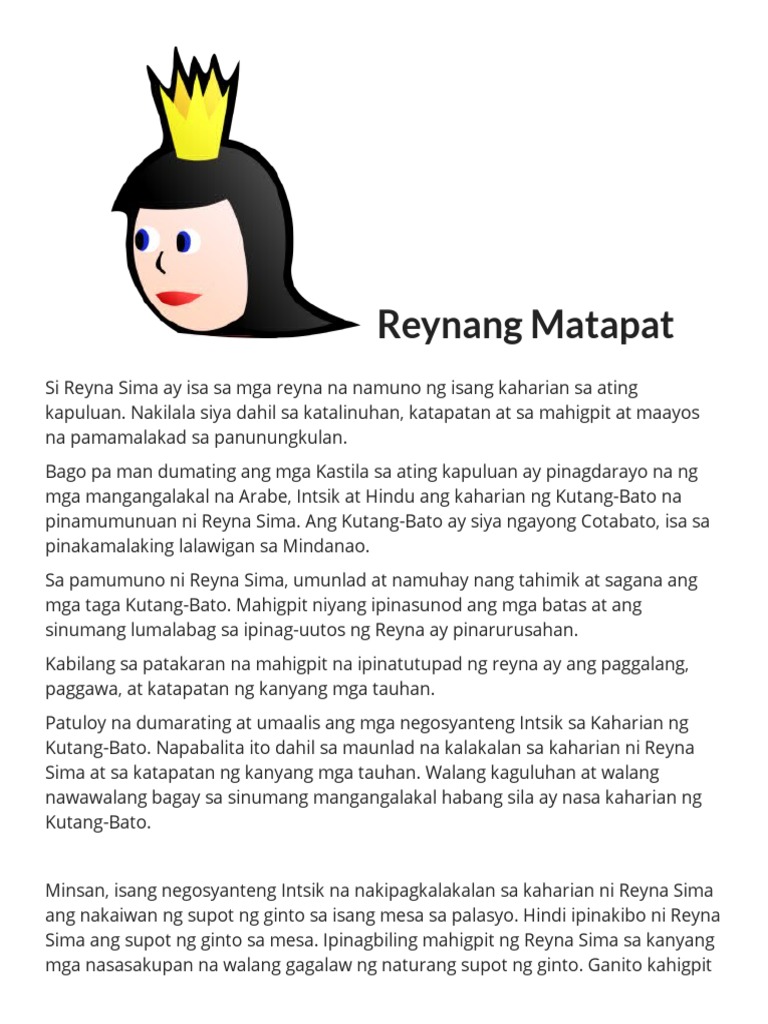 Reynang Matapat | PDF