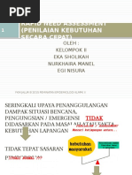 Contoh - RHA (Rapid Health Assesment) | PDF