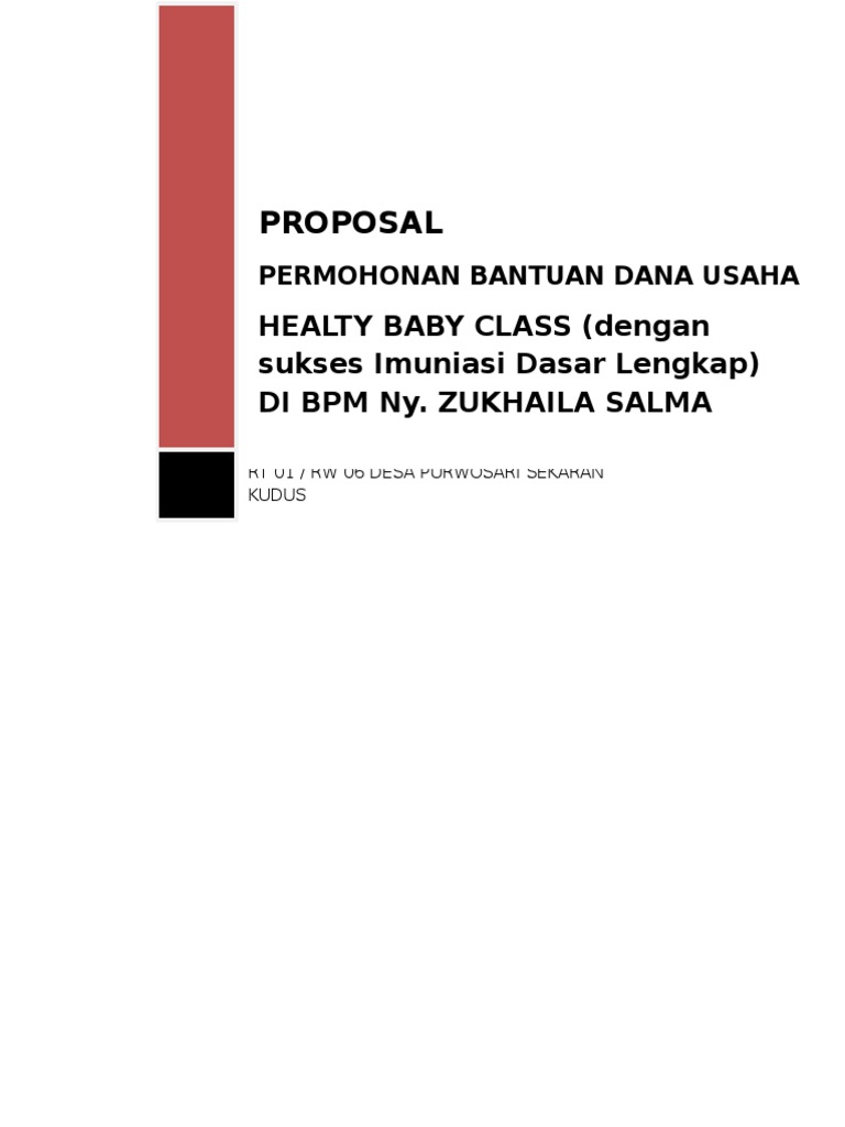 Contoh Proposal BPM | PDF