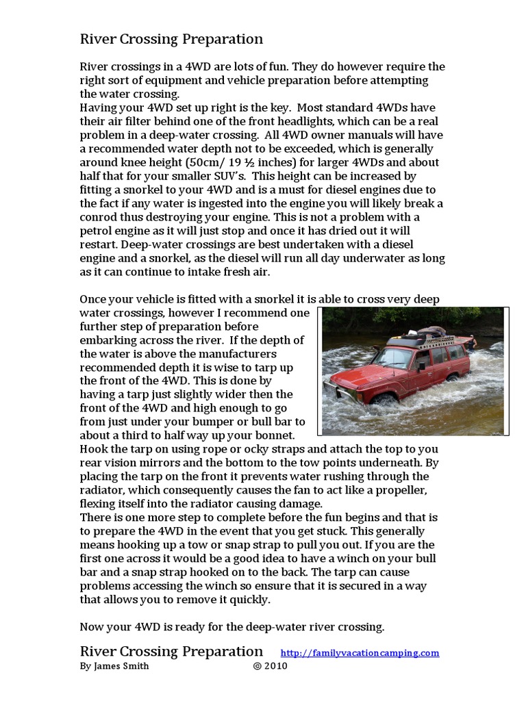 River Crossings | PDF