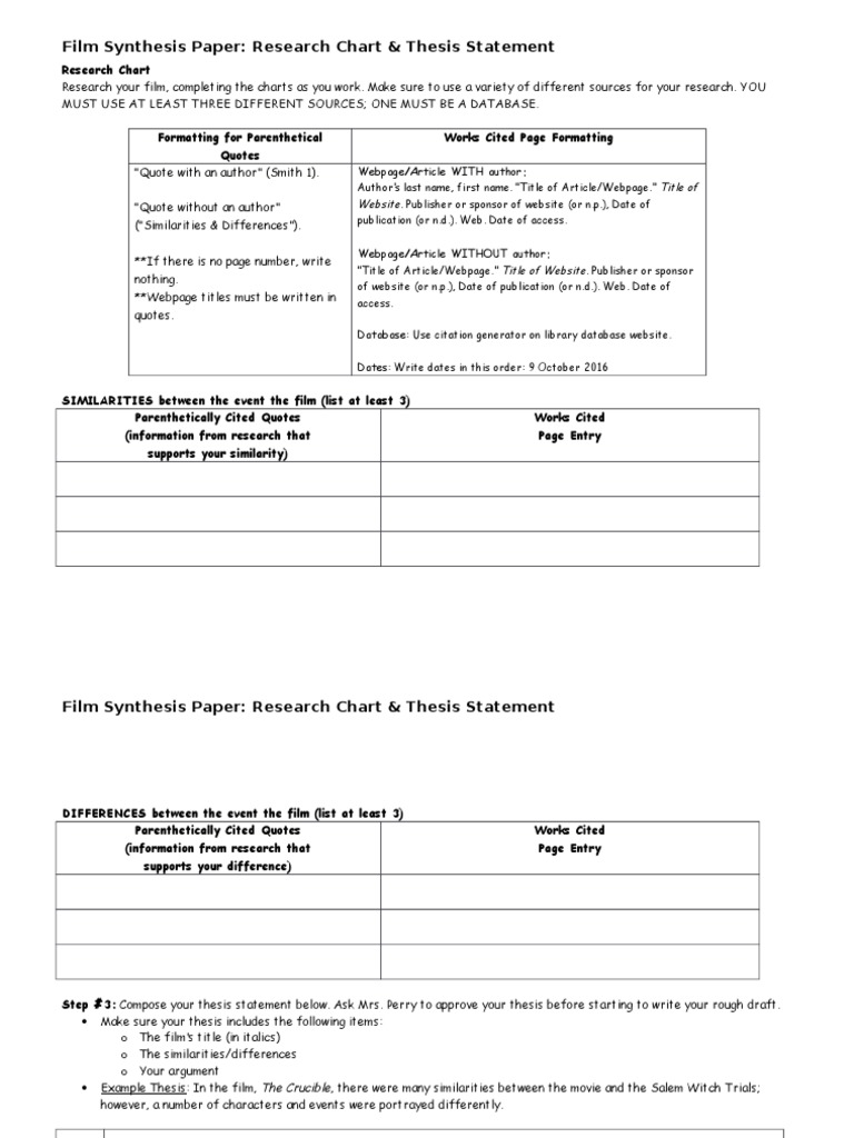 Research Chart Thesis | PDF | Computers
