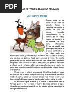 5 Fábulas Inventadas para Niños | PDF | Gatos | Dinosaurios