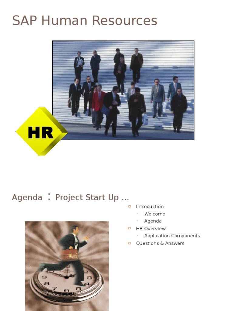 Sap HR Presentation 08052002 1229331731737339 1 | PDF