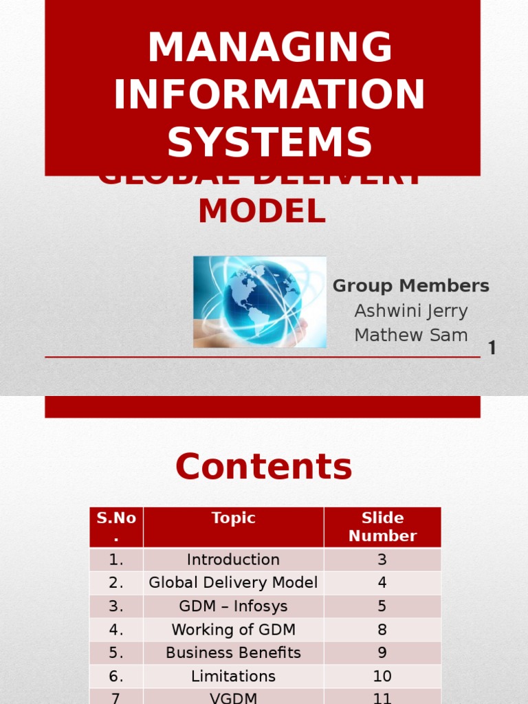 Global Delivery Model Overview | PDF | Offshoring | Project Management