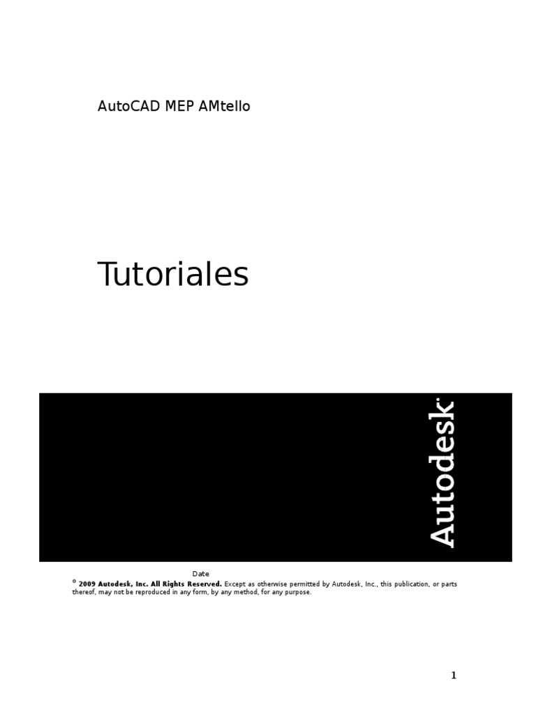 AutoCAD MEP Tutoriales v1 | PDF | Autodesk | Auto Cad