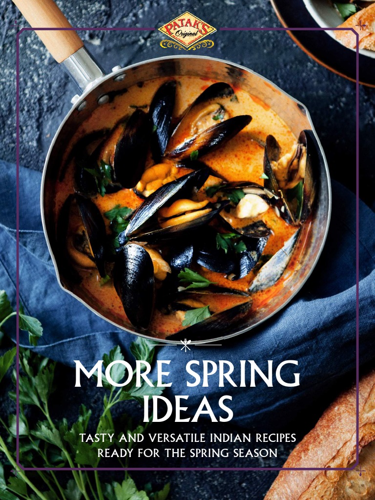 Pataks Spring Cookbook 2016 | PDF | Curry | Tomato Sauce