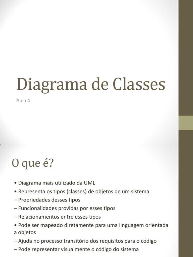 Diagrama De Classes Pdf Classe Programação De Computadores Paradigmas De Programação