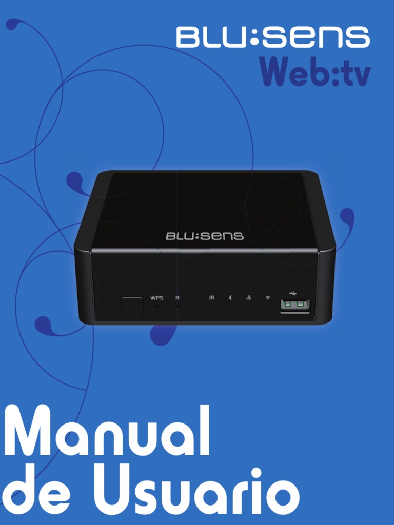 Blusens Web-tv Manual de instrucciones | Televisión | Red mundial