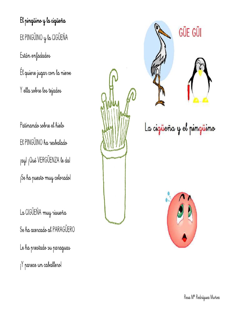 El Pinguino y La Ciguena PDF | PDF