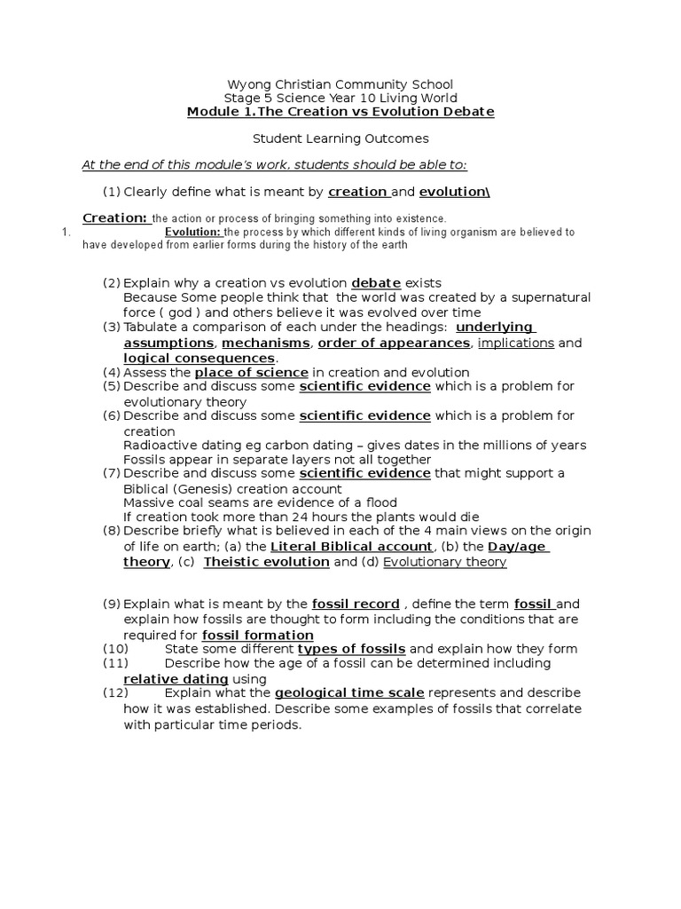 LW Module 1 Learning Outcomes | PDF