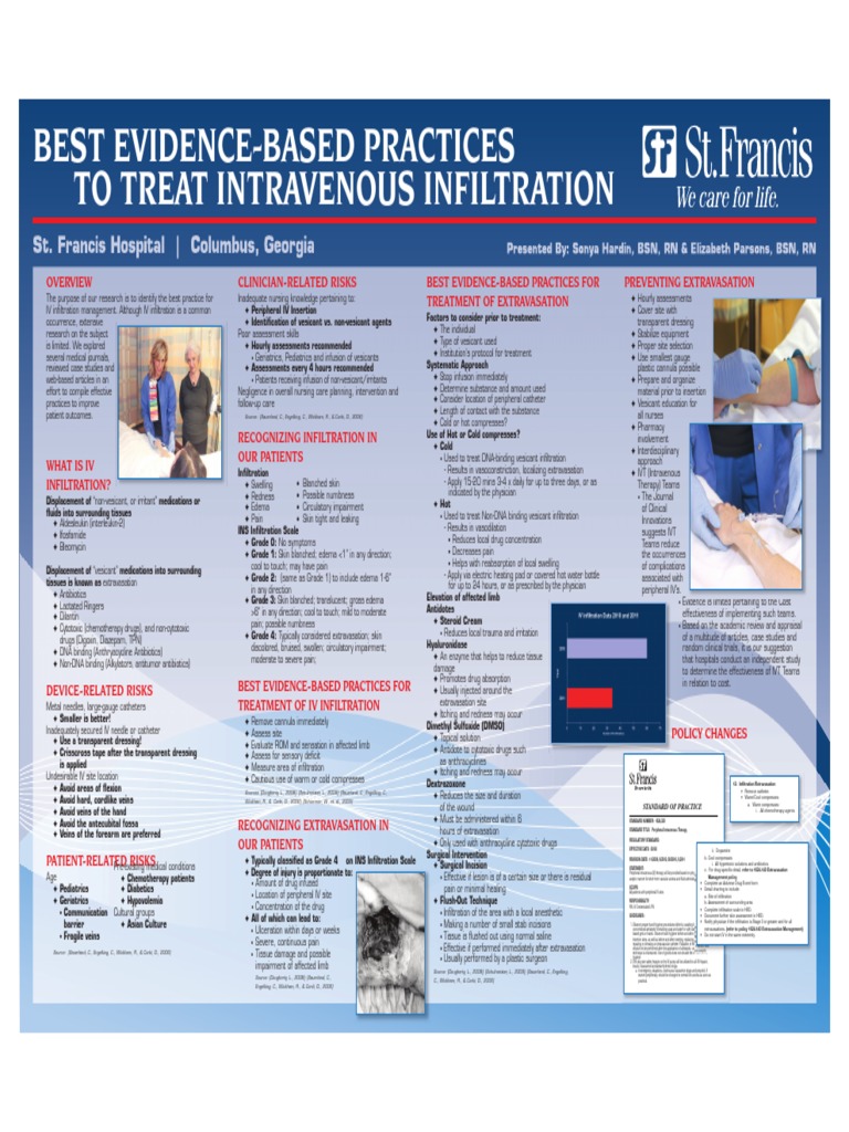Best Evidence-Based Practices To Treat Intravenous Infiltration | PDF ...