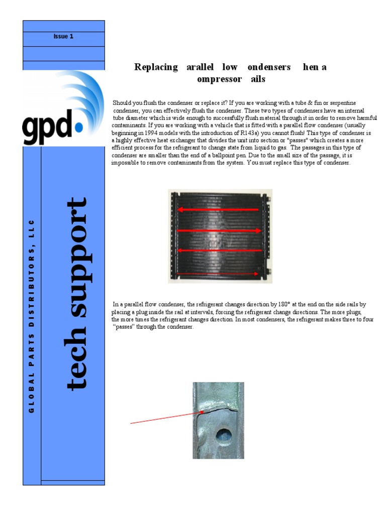 GPD Parallel Flow Condensers | Download Free PDF | Heat Exchanger | Gas ...