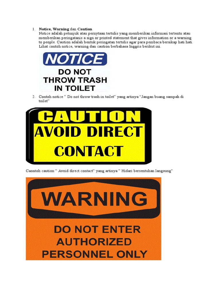 Jenis Teks Fungsional Inggris | PDF