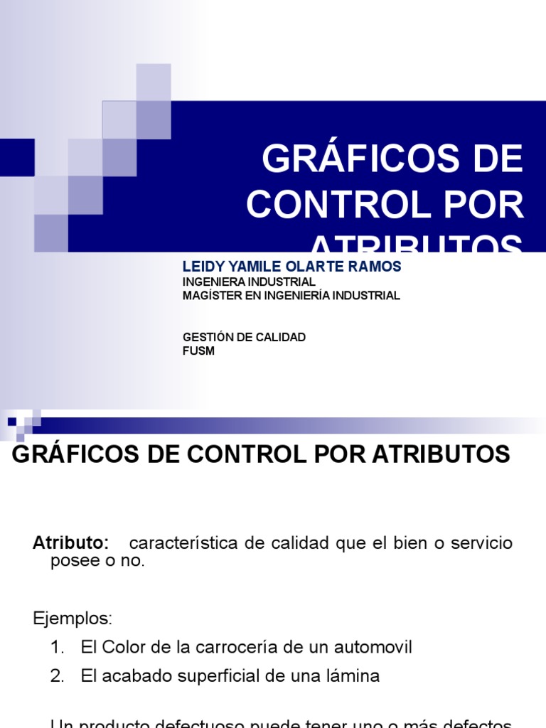Gráficos de Control P - NP Por Atributos | PDF | Probabilidad ...