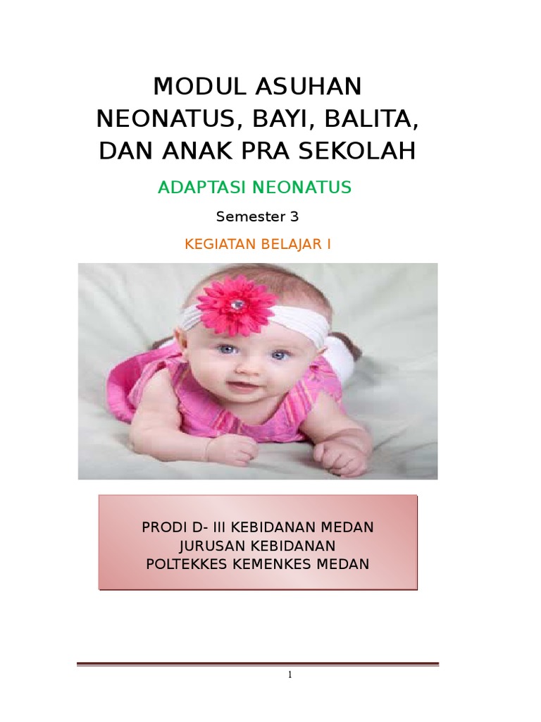 Modul 1.ikb1 Neonatus | PDF