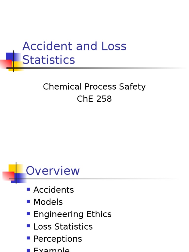 Accident and Loss Statistics | PDF | Traffic Collision | Occupational ...
