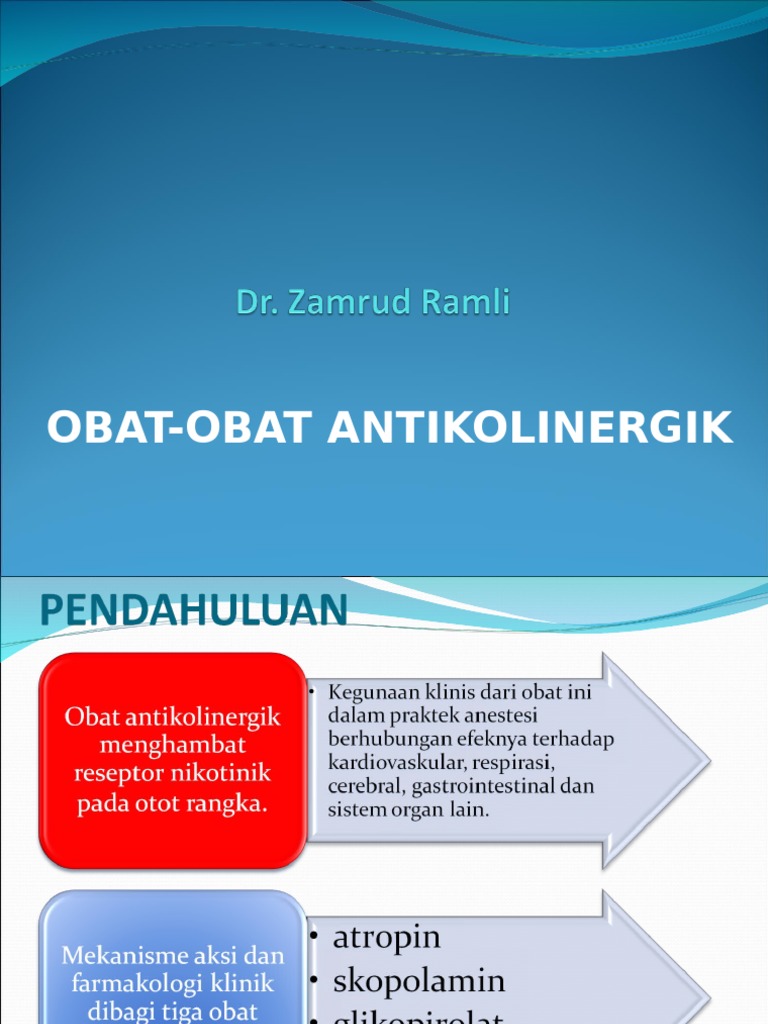 Antikolinergik Zamrud | PDF