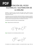 Práctica 5. SÍNTESIS DE LA p-NITROANILINA | PDF | Cromatografía ...