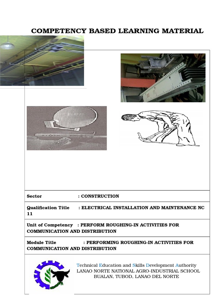 4 - Final Competency Based Learning Materials | PDF | Electrical Wiring | Industries