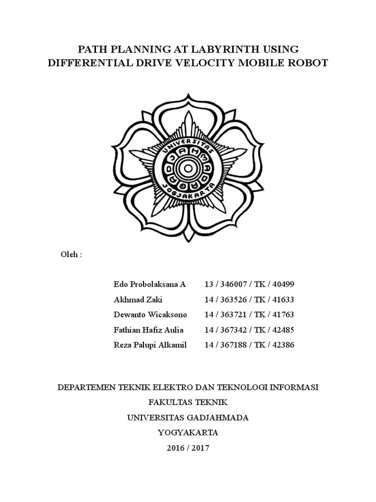 Rencana Jalur Robot Labirin Reza Palupi | PDF | Seni | Teknologi & Rekayasa