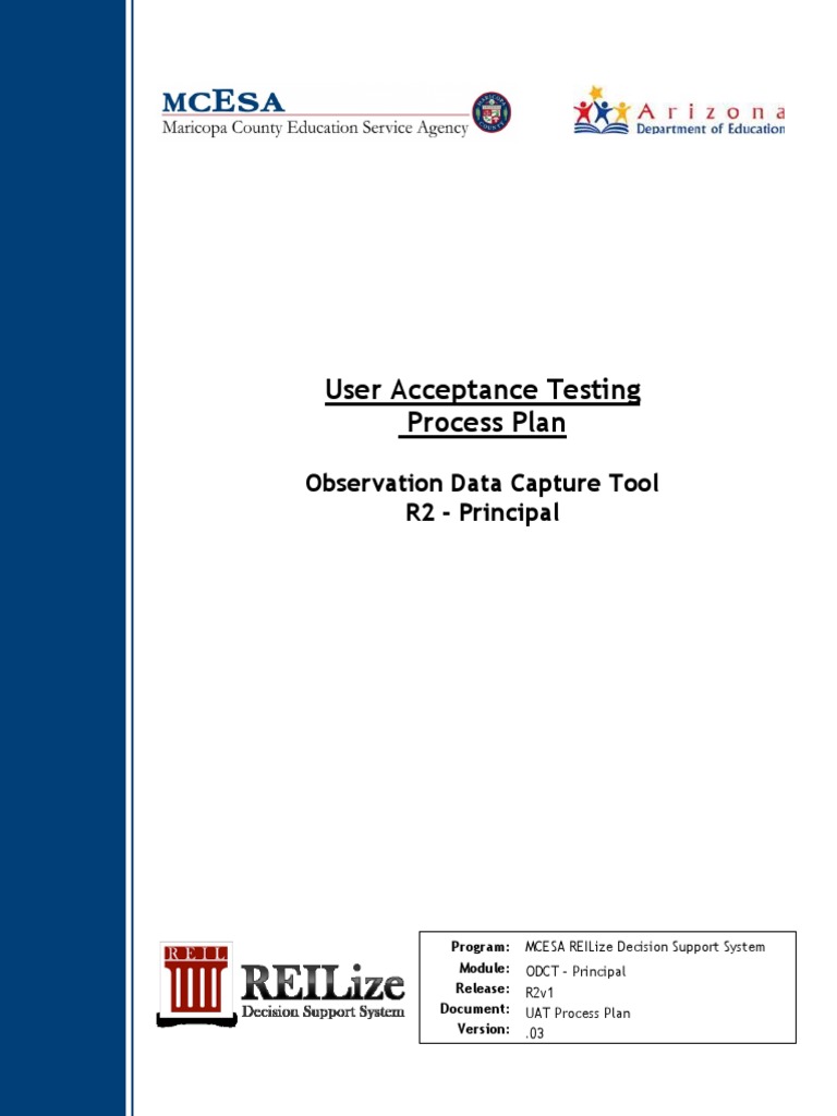 UAT Process Plan | PDF | Areas Of Computer Science | Computing