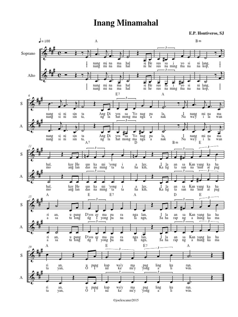 Inang Minamahal | PDF