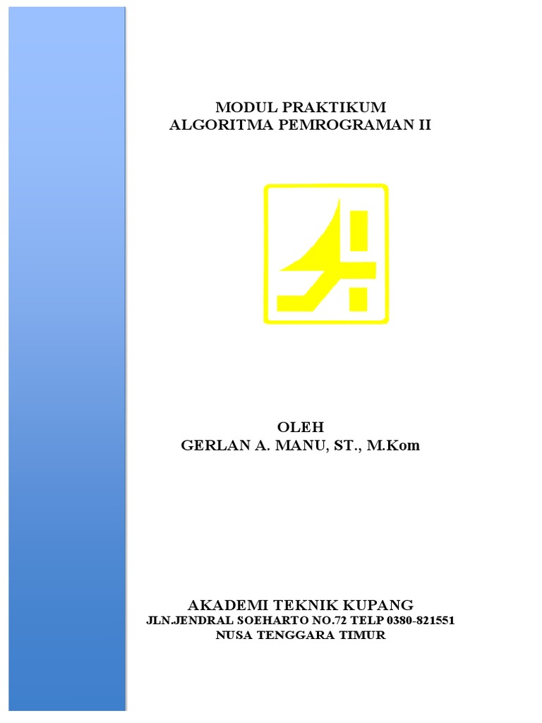 Modul Praktikum Alprog II - Akademi Teknik Kupang | PDF