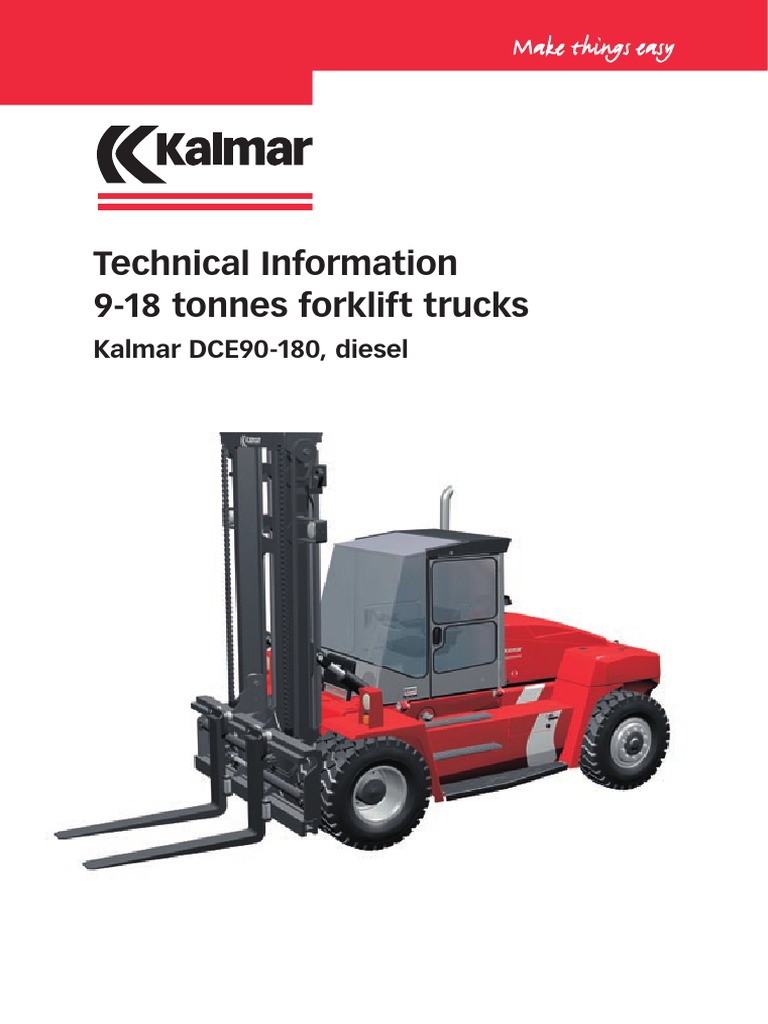 Kalmar Dce 120-12 | PDF | Transmission (Mechanics) | Automatic Transmission