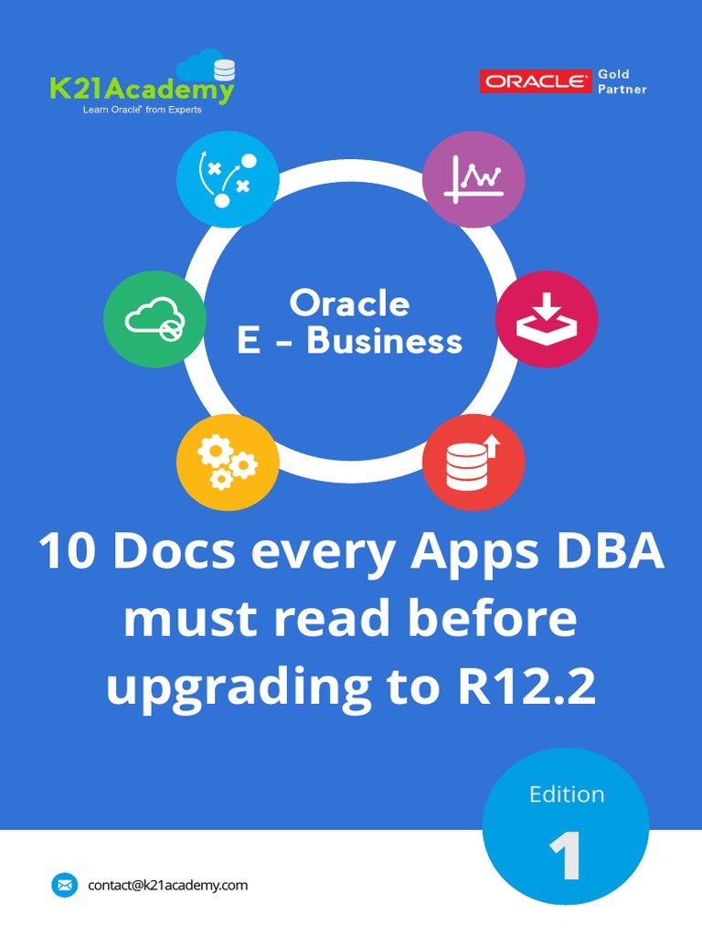 K21 Academy Oracle AppsDBA 10 Upgrade Docs | PDF | Oracle Database | Electronic Business