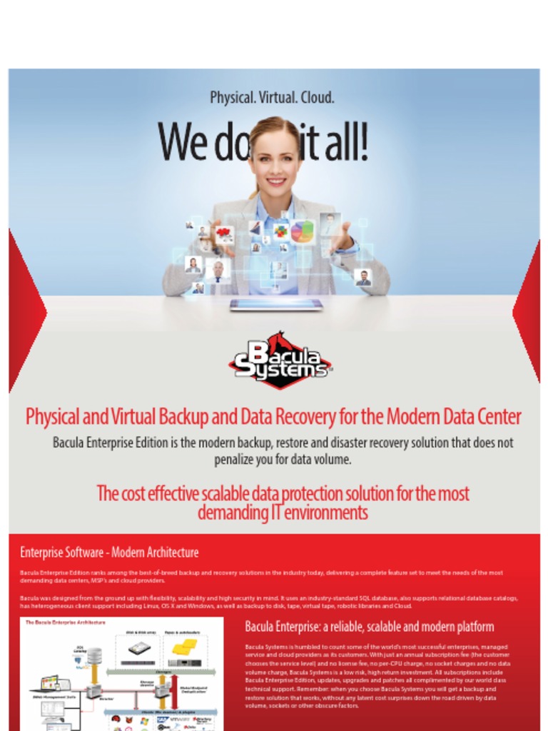Bacula Systems Brochure 2016 PDF | PDF | Computers | Technology ...