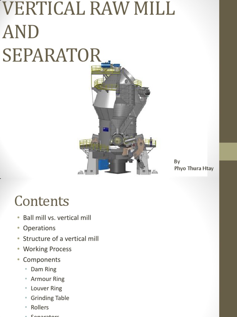 319299874-Vertical-Roller-Mill-Summary.pdf | Mill (Grinding ...