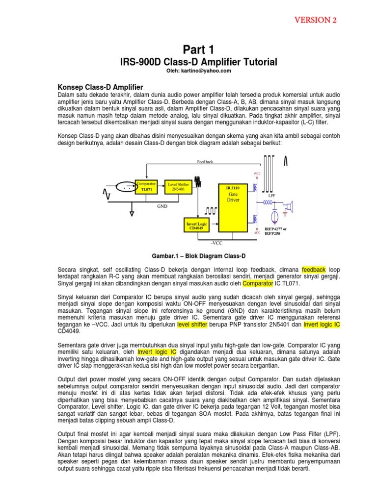 Class D Tutorial Bahasa Indonesia v.2 Final Oct 2015 | PDF