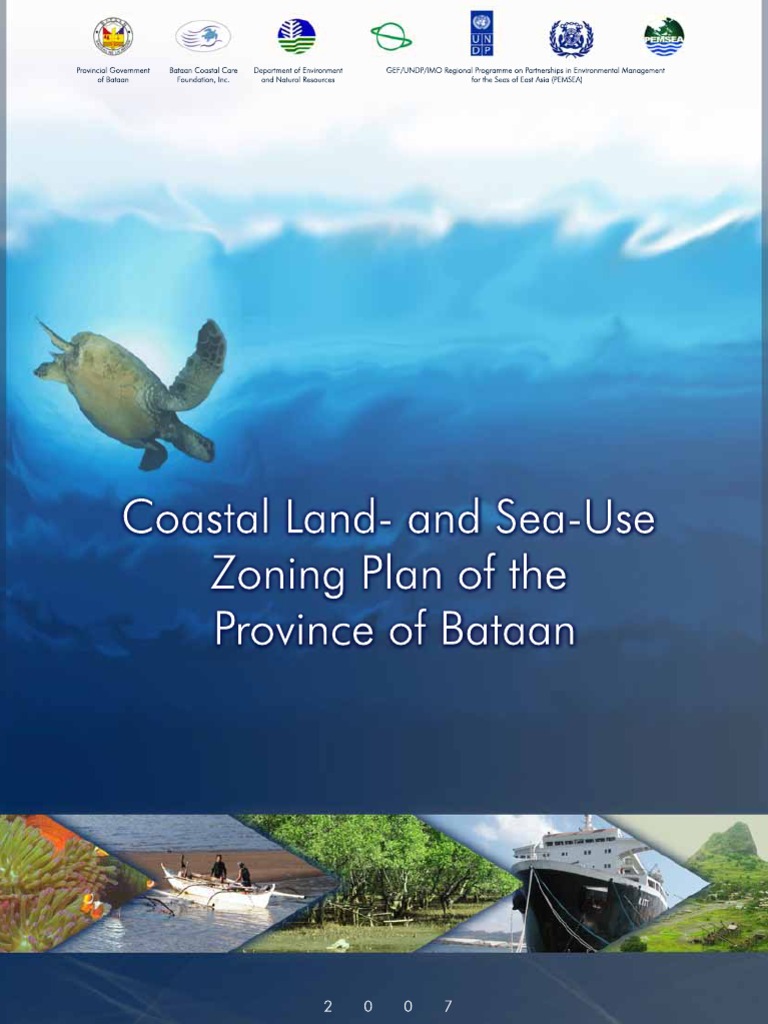 Coastal Land - and Sea-Use Zoning Plan of The Province of Bataan | PDF ...