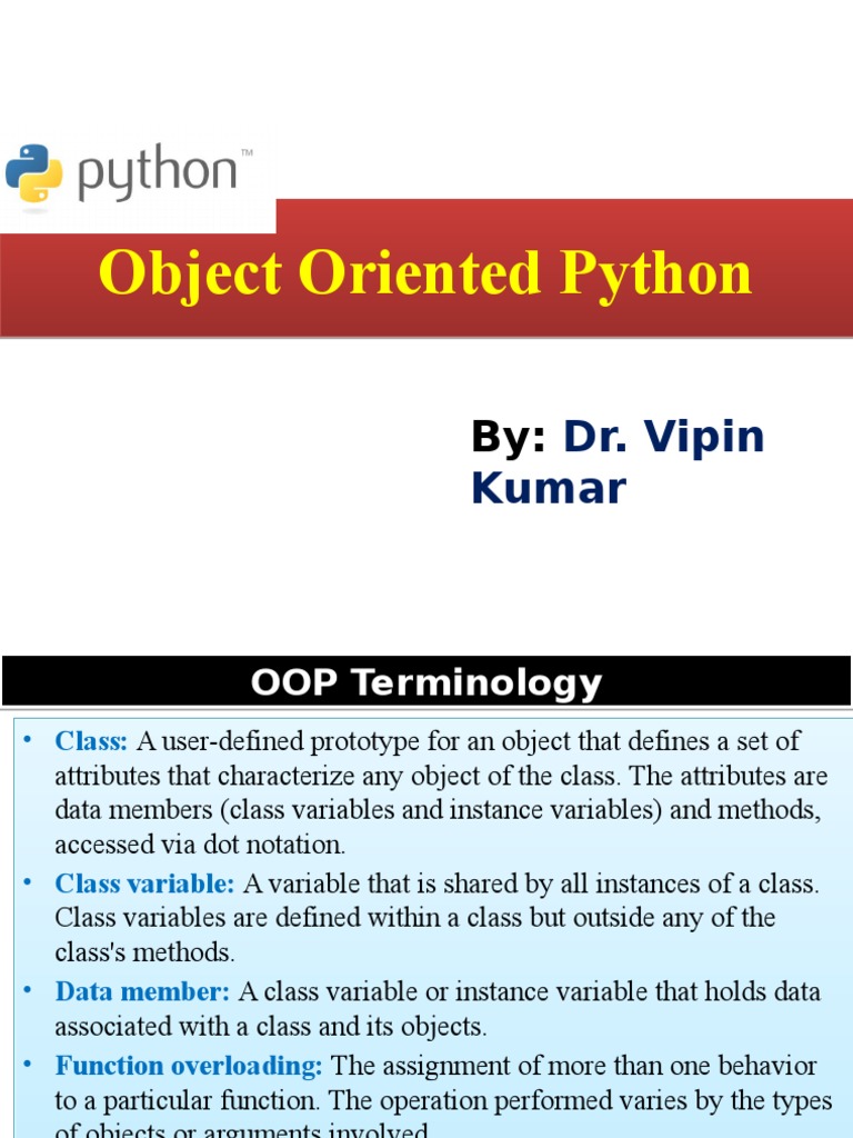 Python 05 Python Oops Pdf Class Computer Programming Method Computer Programming 0165