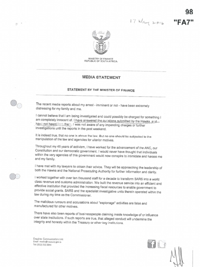 Founding Affidavit (Part 2) 23102016