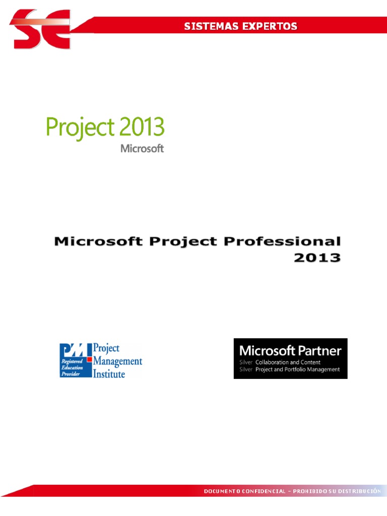 Manual Microsoft Project Professional PDF | PDF | Microsoft | Programación de computadoras