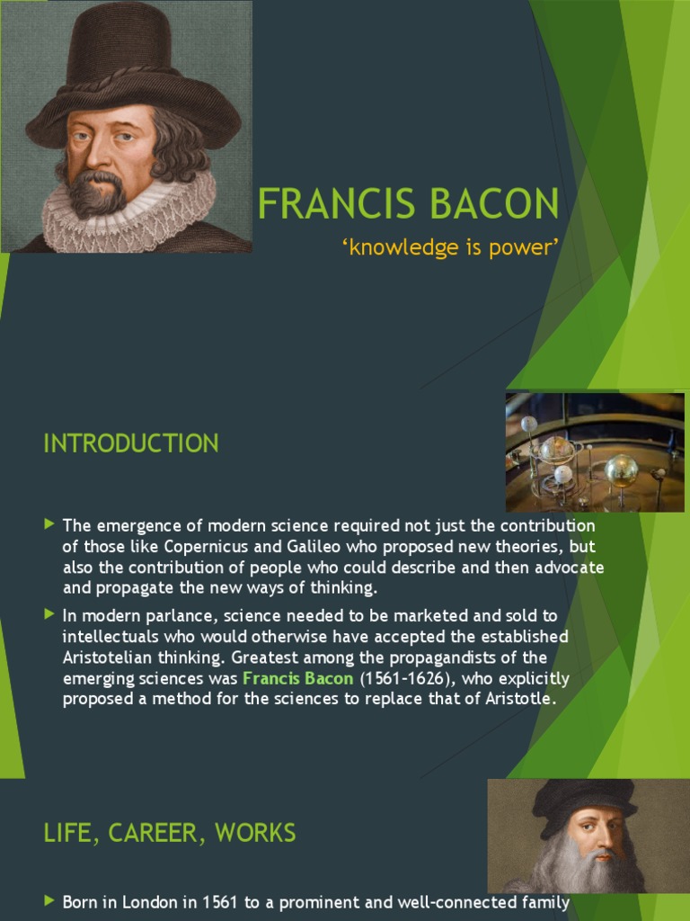 Francis Bacon | Inductive Reasoning | Aristotle