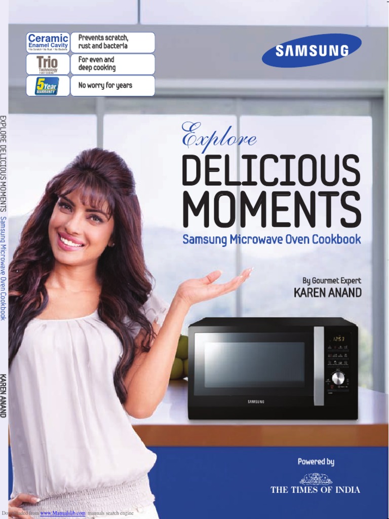 Samsung Microwave Oven User Manual | Download Free PDF | Curry | Tofu