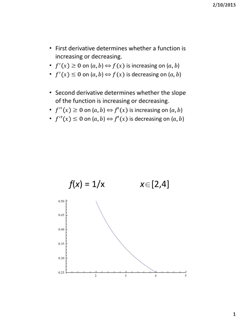 Concavity Convexity Graphs' | PDF