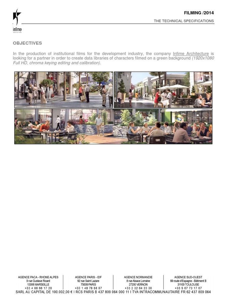 FILMING Technical Specifications | PDF