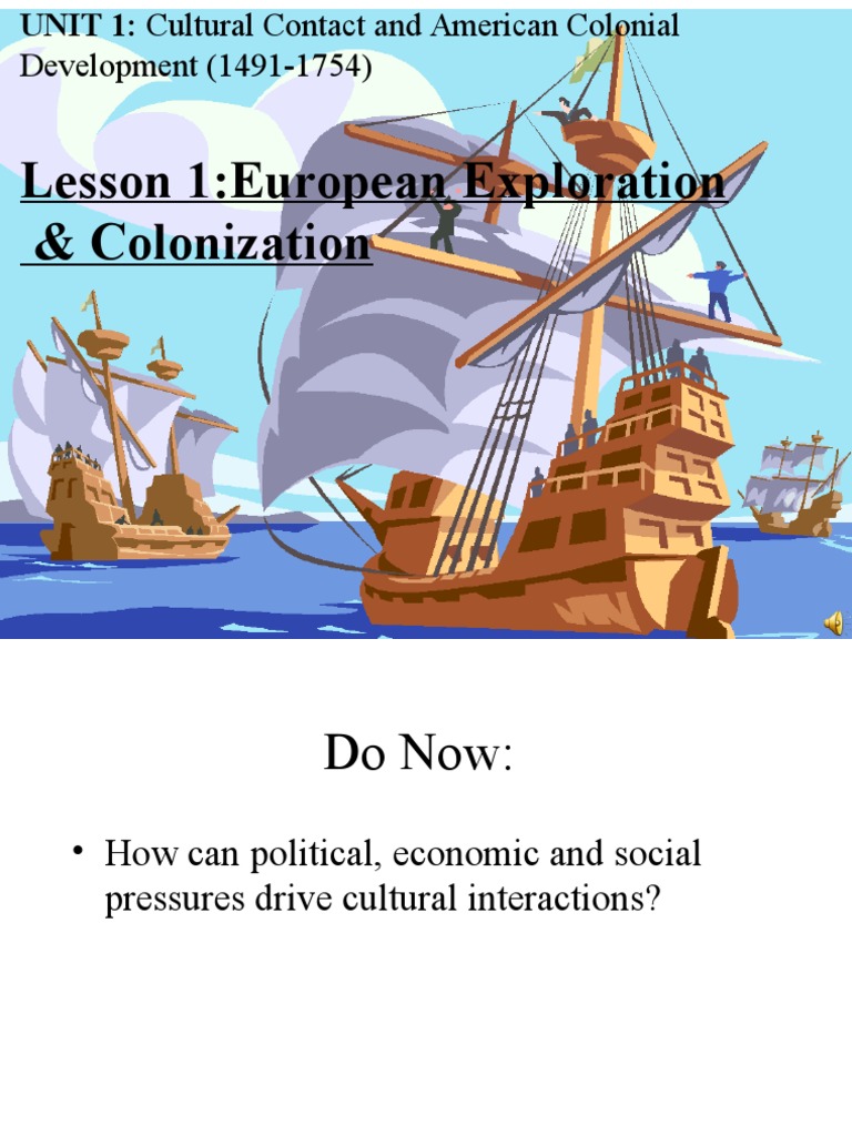 European Colonialism PPT | Exploration | Age Of Discovery