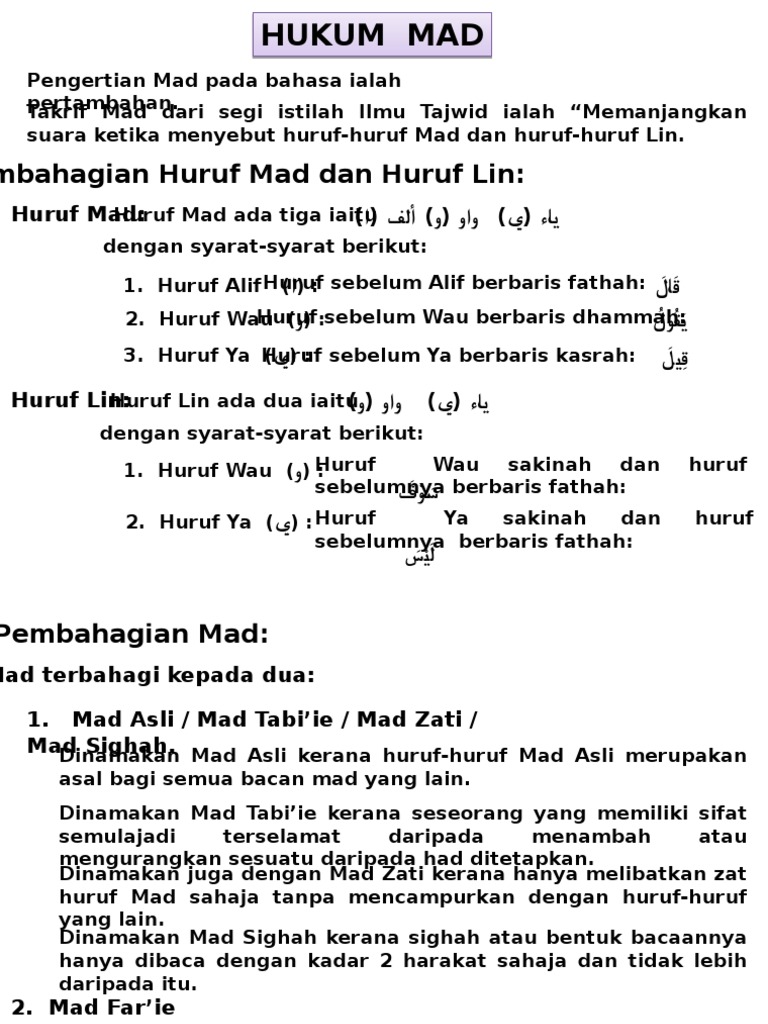 Hukum Mad | PDF